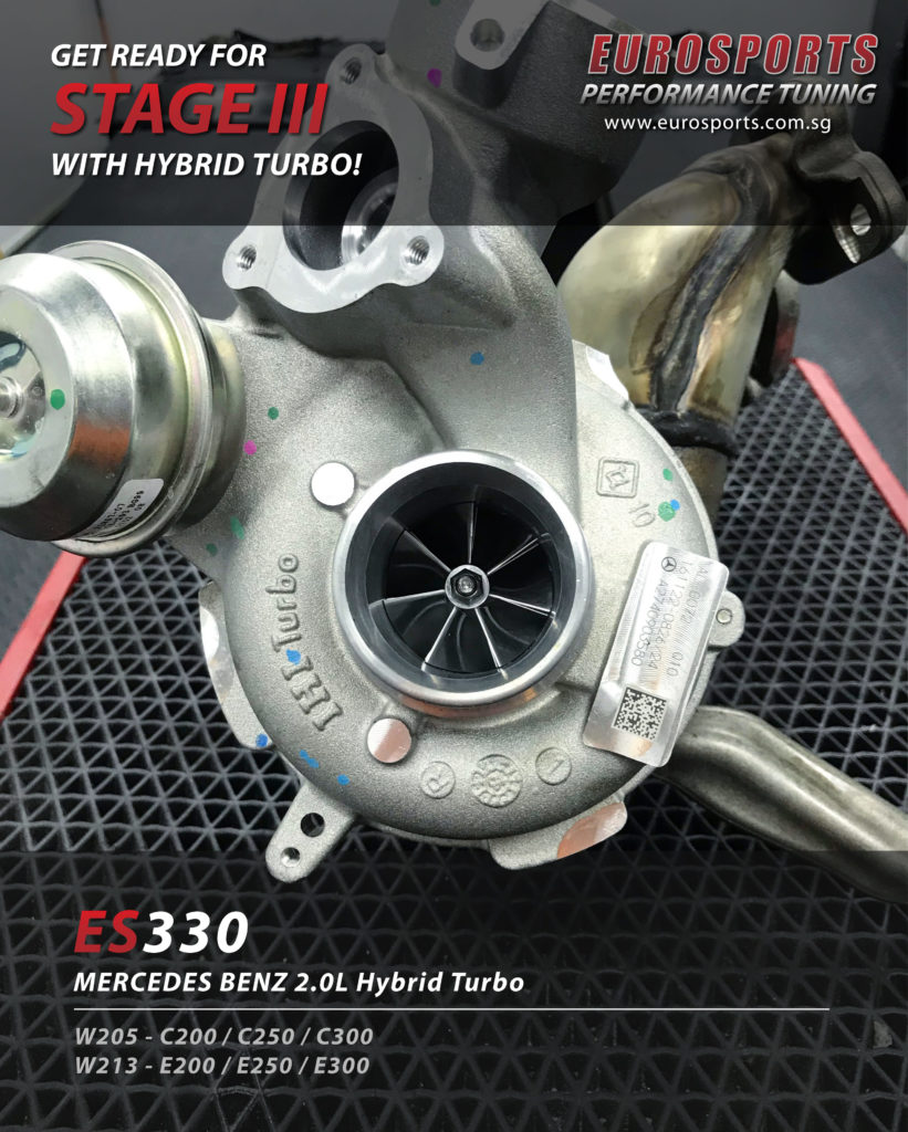 ES330 Hybrid Turbocharger for Mercedes Benz W205 C200 / C250 / C300 ...