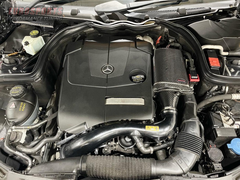 Mercedes-Benz-C180-W204-M274-Carbon-Fiber-Fibre-Air-Intake-System ...